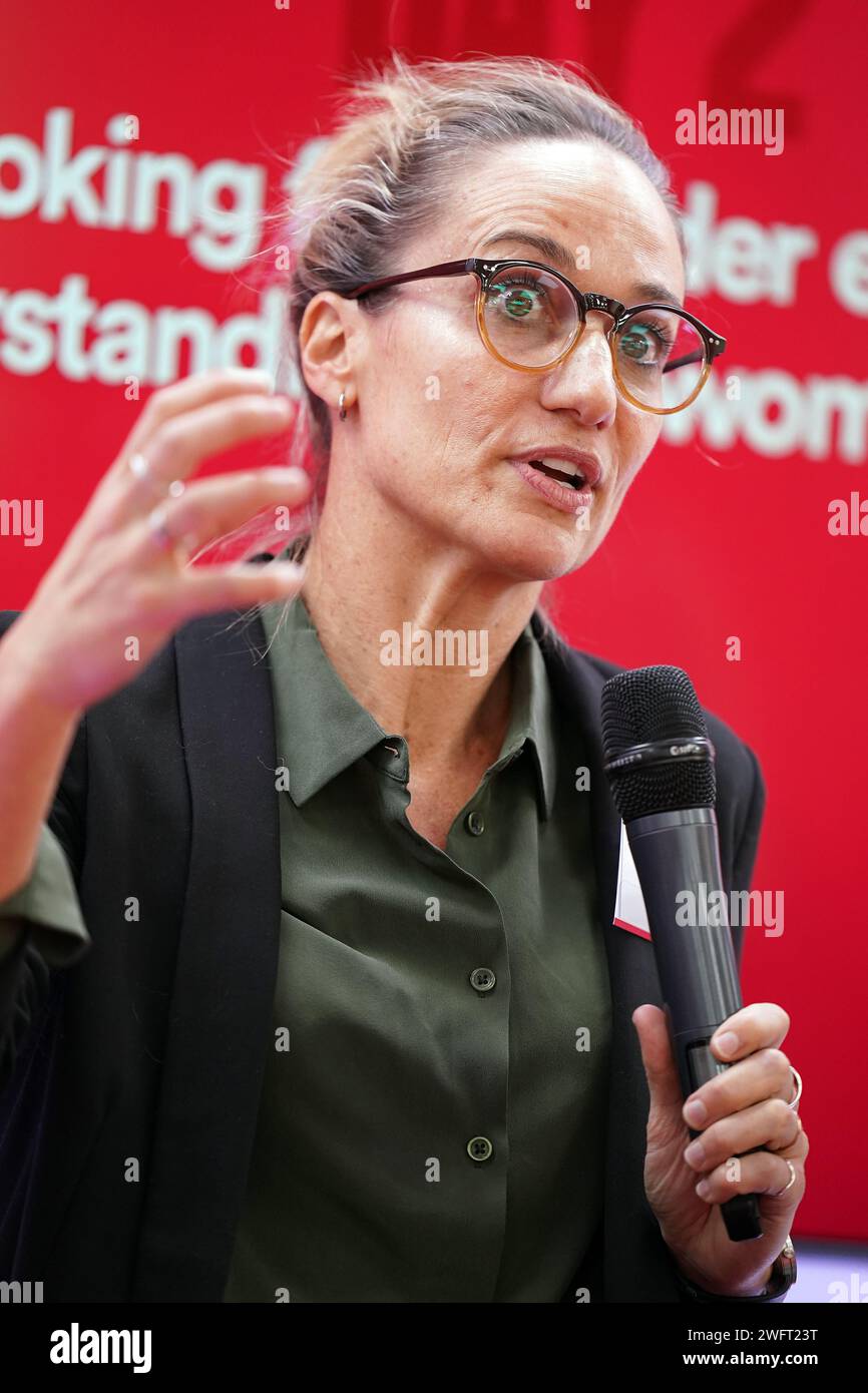 Bex Smith, Gründer, CEO von Crux Sports während des zweiten Tages der ...