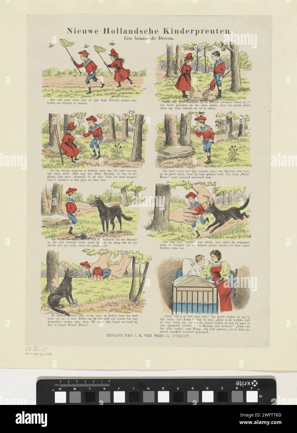 A Stuffy Dream, J. H. van Wees (II), 1869–1888 Print Leaf mit 8 ...