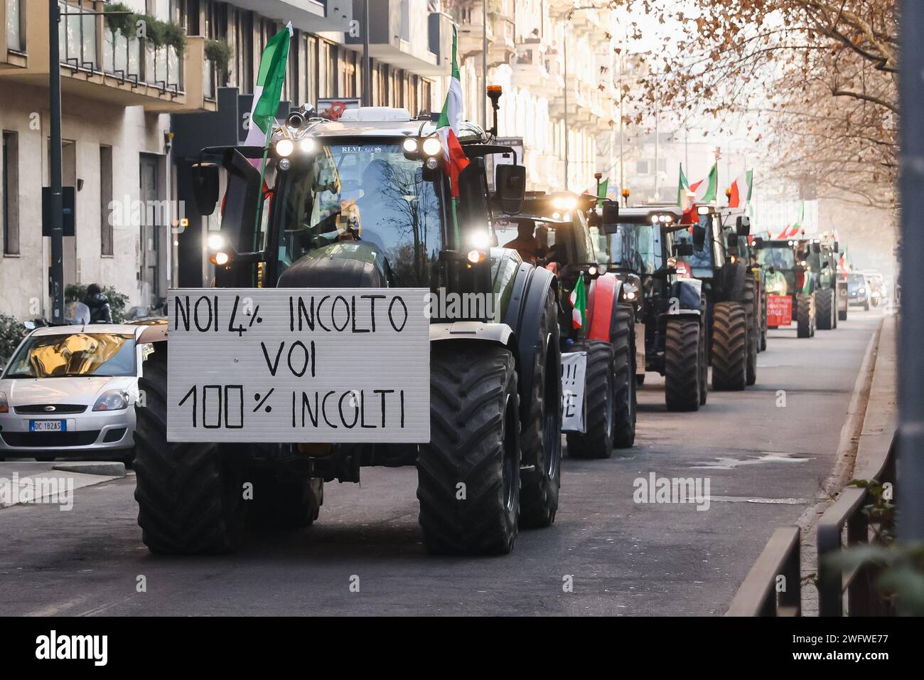 Mailand, Italien. Februar 2024. Foto Alessandro Bremec/LaPresse01-02 ...