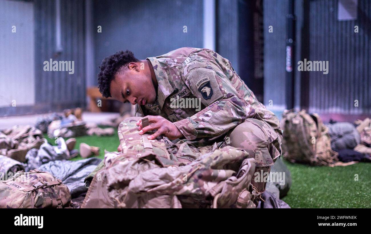 Mihail Kogălniceanu - Soldaten der 3. Brigade Combat Team 'Rakkasans ...