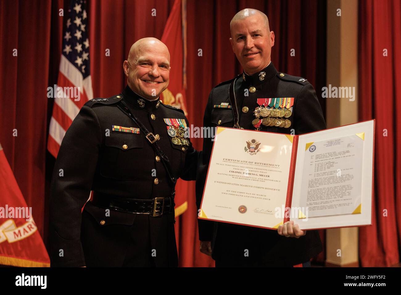 General David Bellon, Commander, Marine Forces Reserve und Marine ...