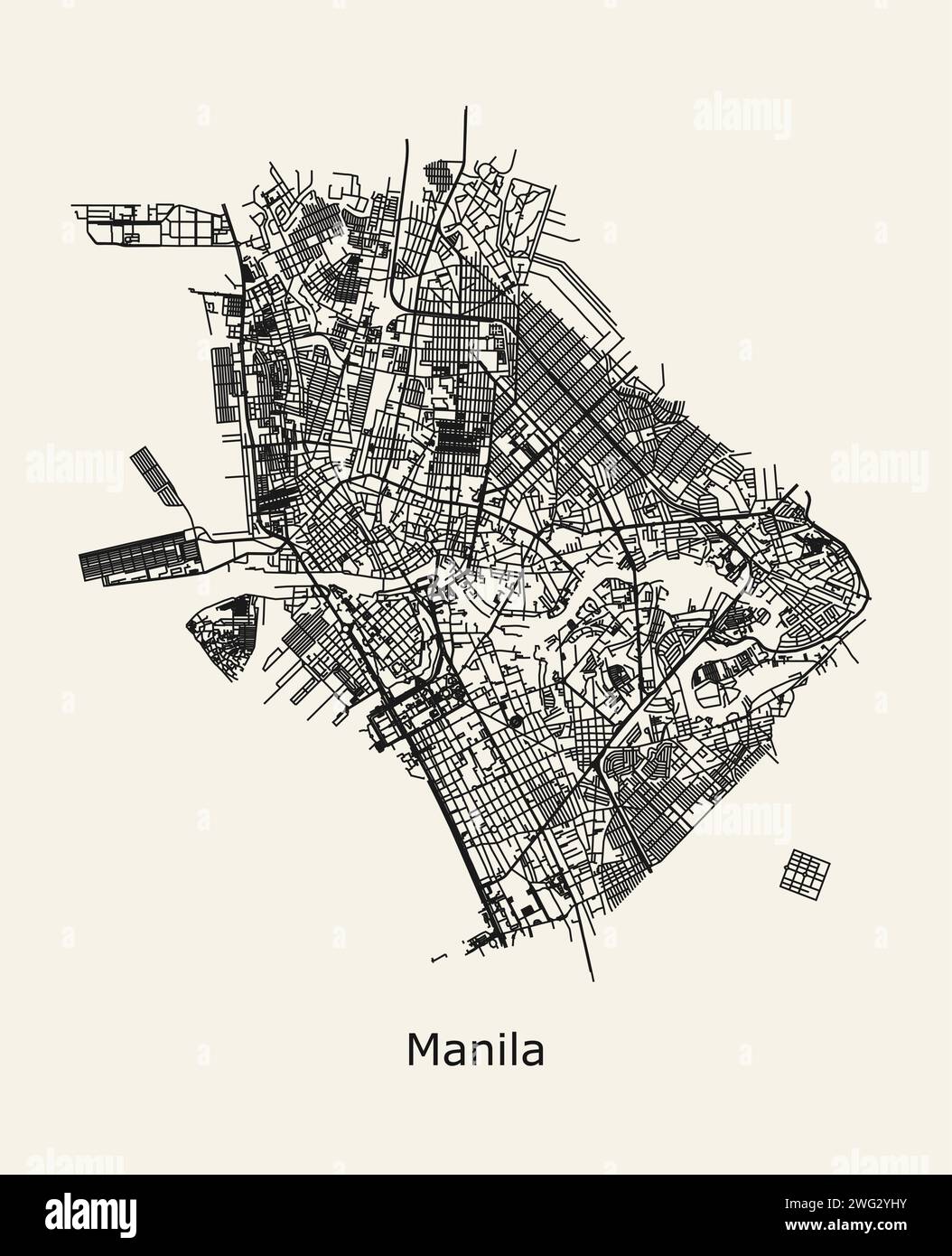 Mapa de manila -Fotos und -Bildmaterial in hoher Auflösung – Alamy