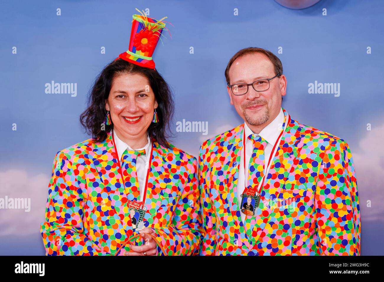 Veitshoechheim, Mainfrankensaele, 02.02.2024, Fastnacht in Franken 2024 ...