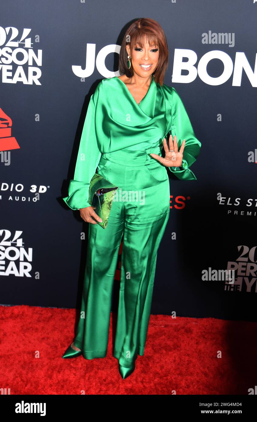 Februar 2024 Gayle King nimmt an der MusiCares Person des Jahres 2024 ...