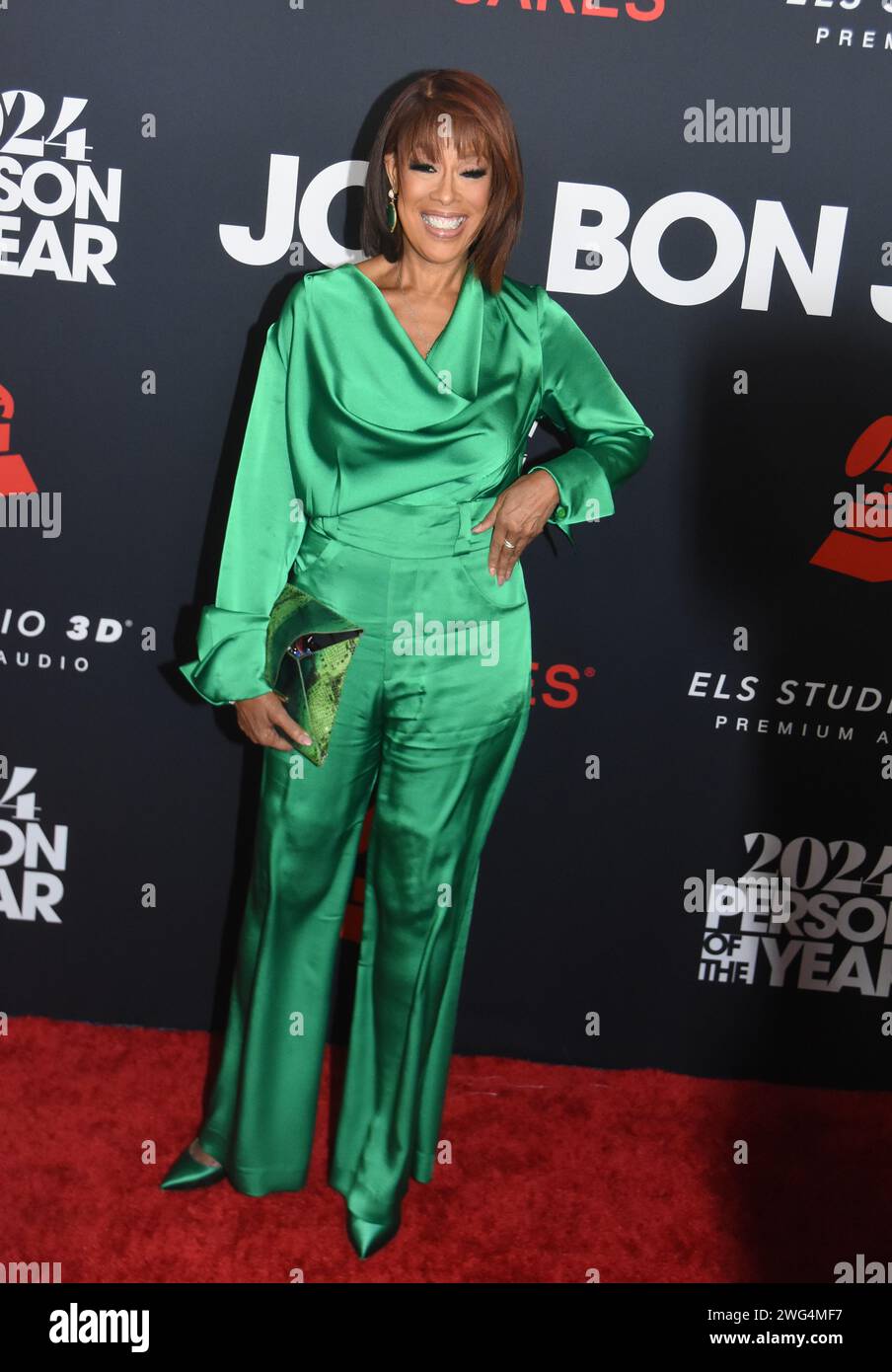Februar 2024 Gayle King nimmt an der MusiCares Person des Jahres 2024 ...