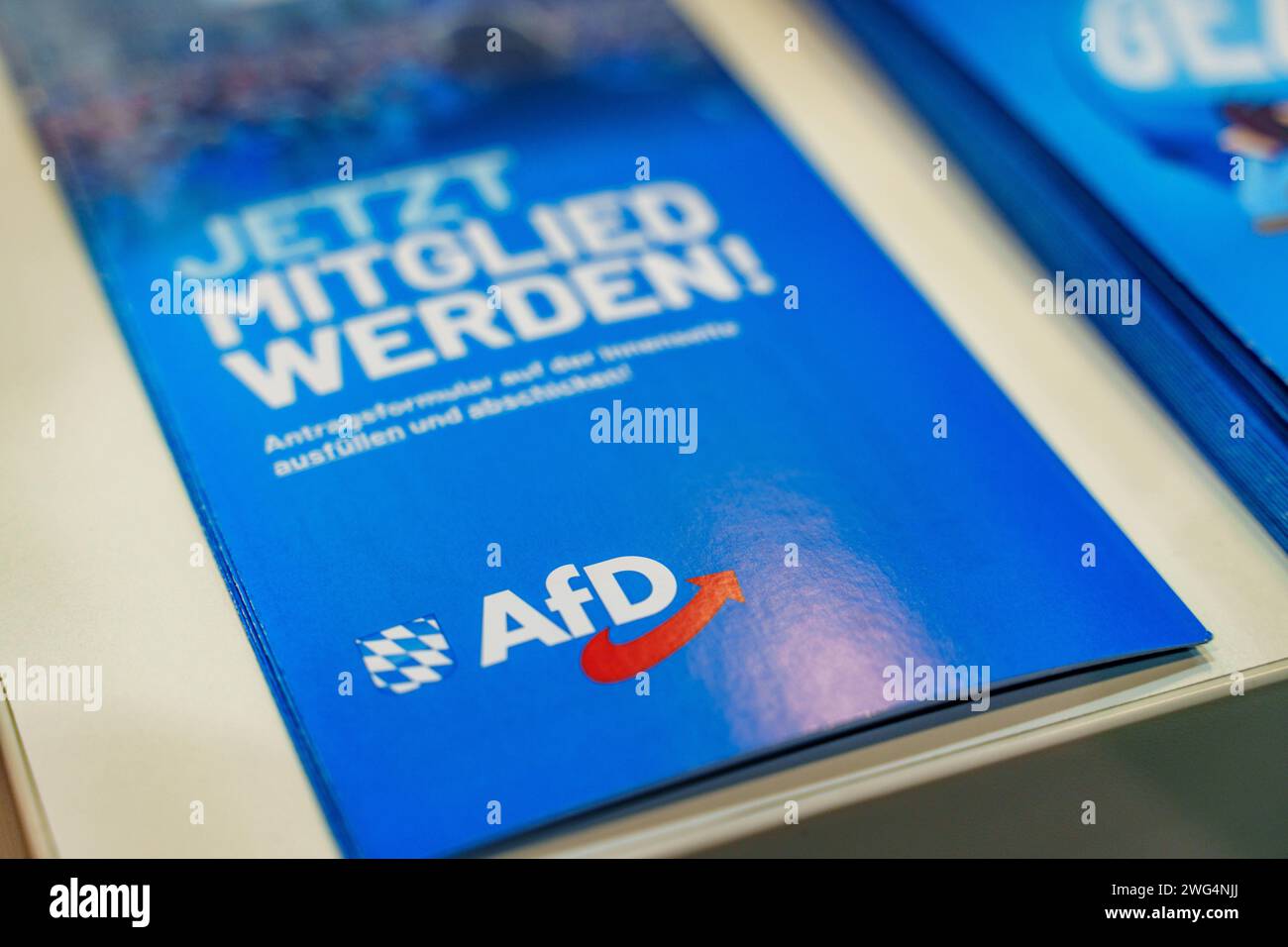 Augsburg, Bayern, Deutschland - 2. Februar 2024: AFD Alternative für ...
