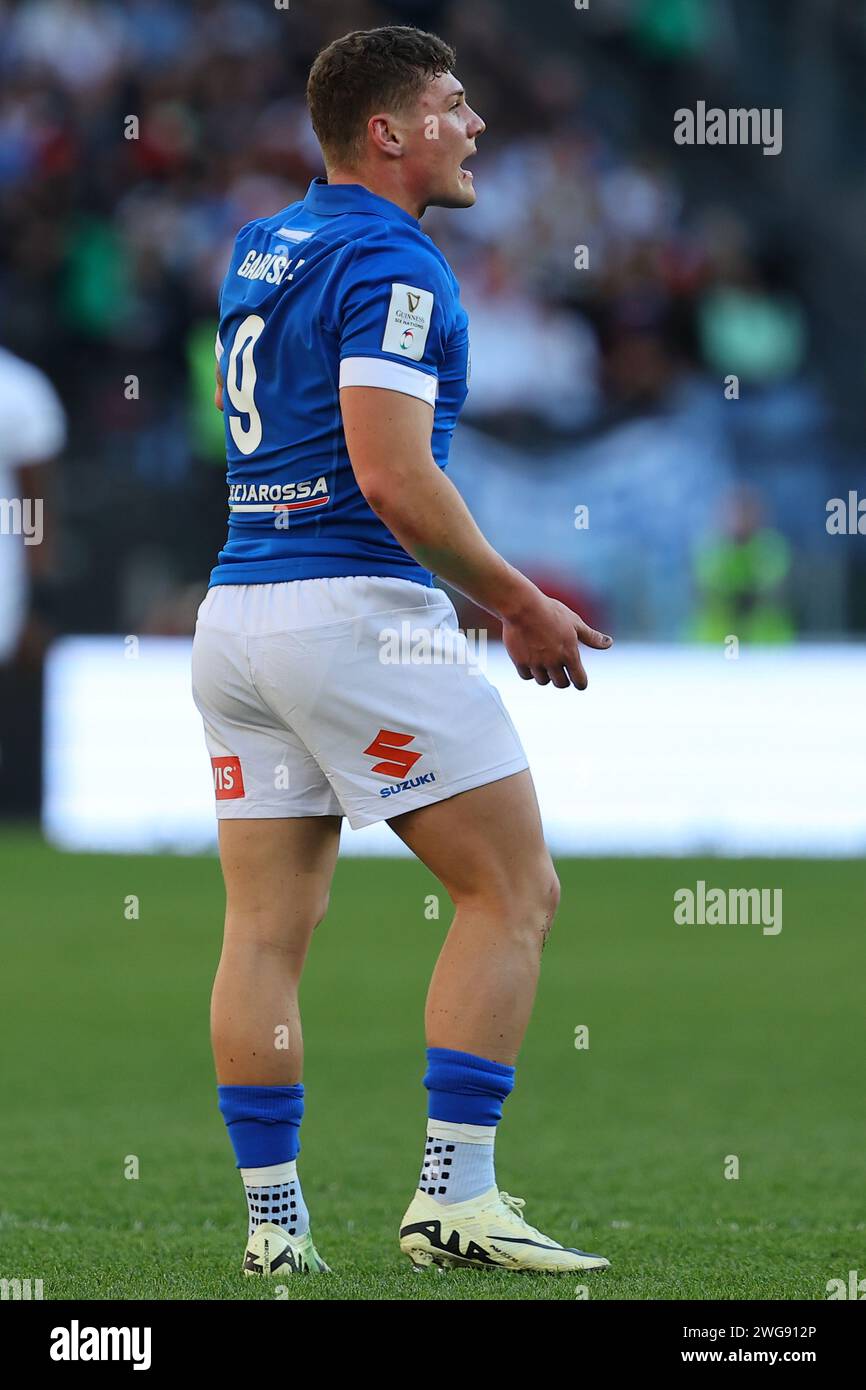 Rom, Italien. Februar 2024. Rom, Italien 03.02.2024: Alessandro Garbisi ...