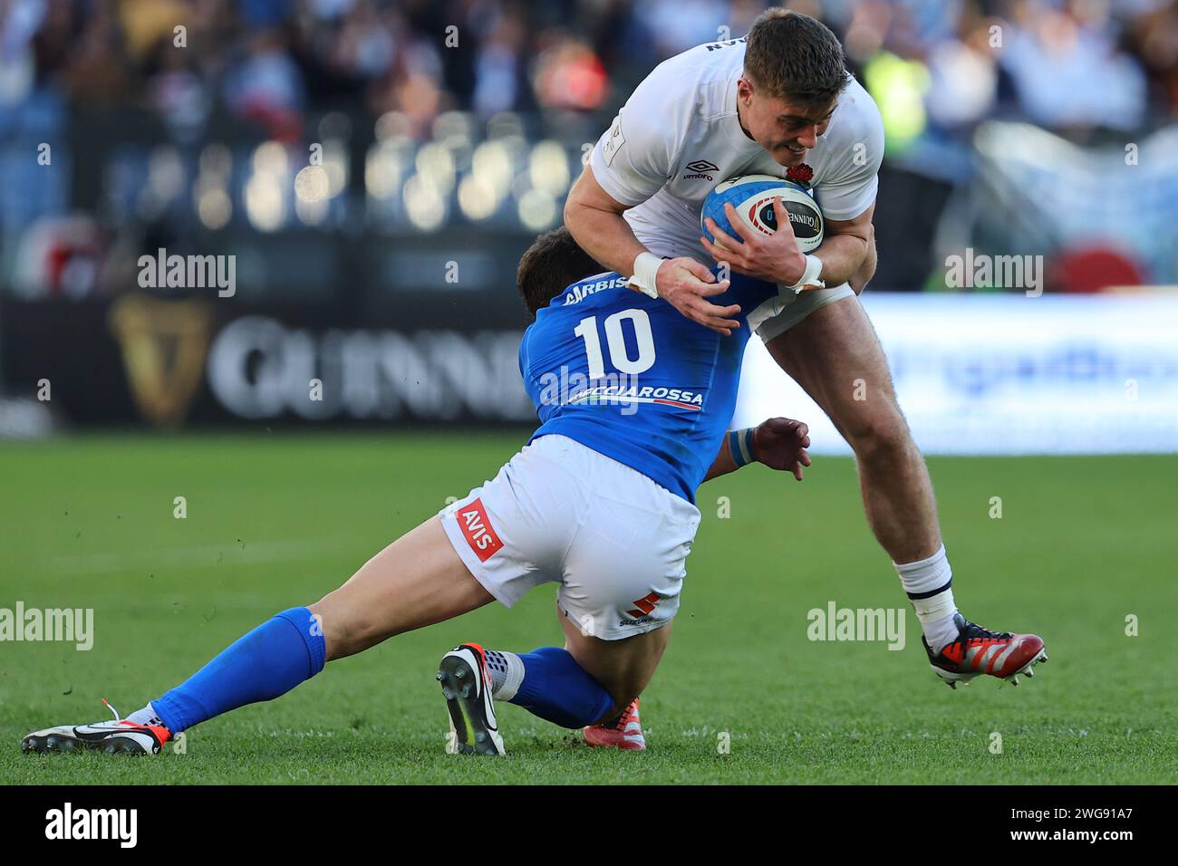 Rom, Italien. Februar 2024. Rom, Italien 03.02.2024: Paolo Garbisi (ITA ...