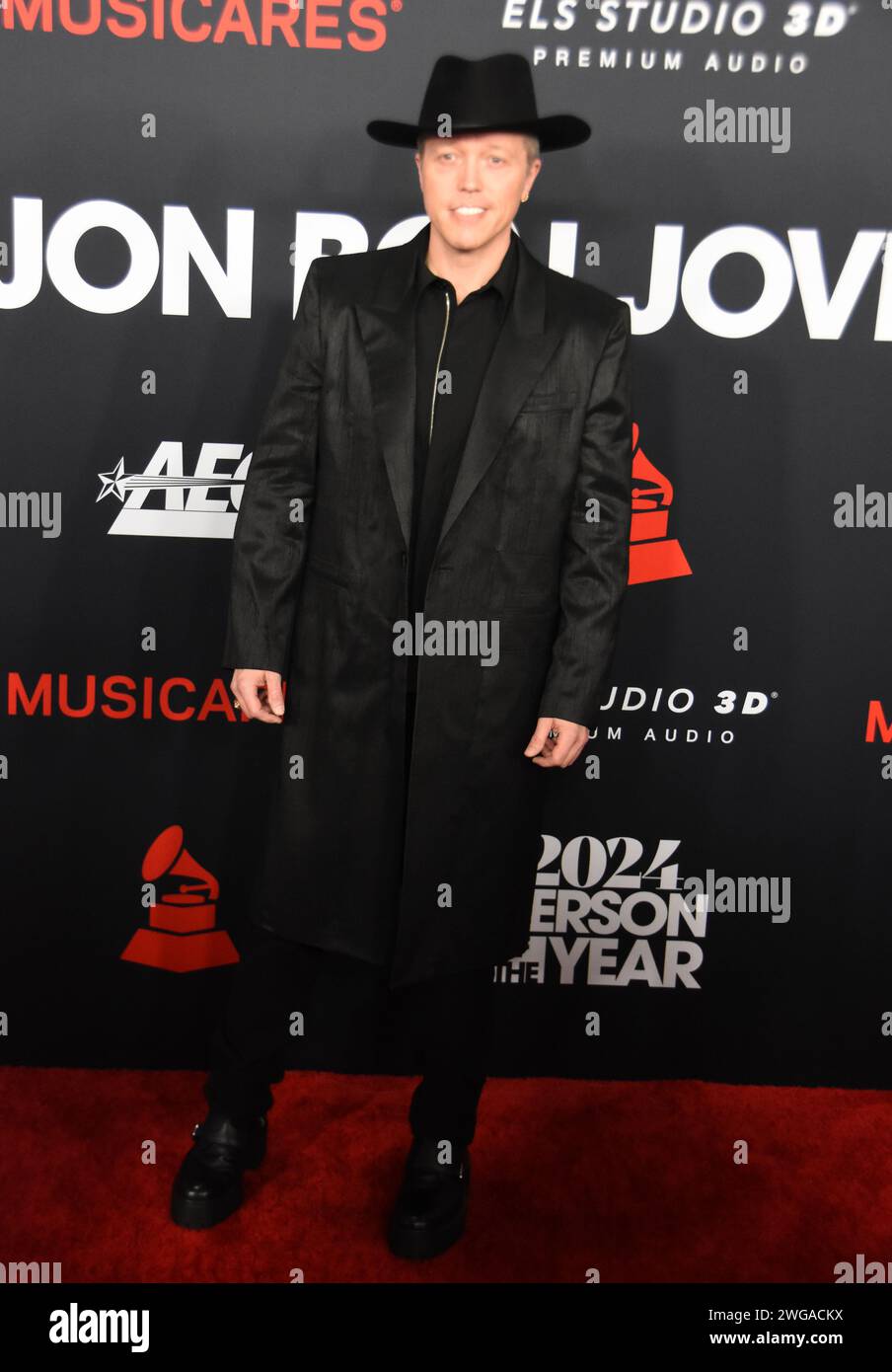 2. Februar 2024 Sänger Jason Isbell nimmt an der MusiCares Person of ...