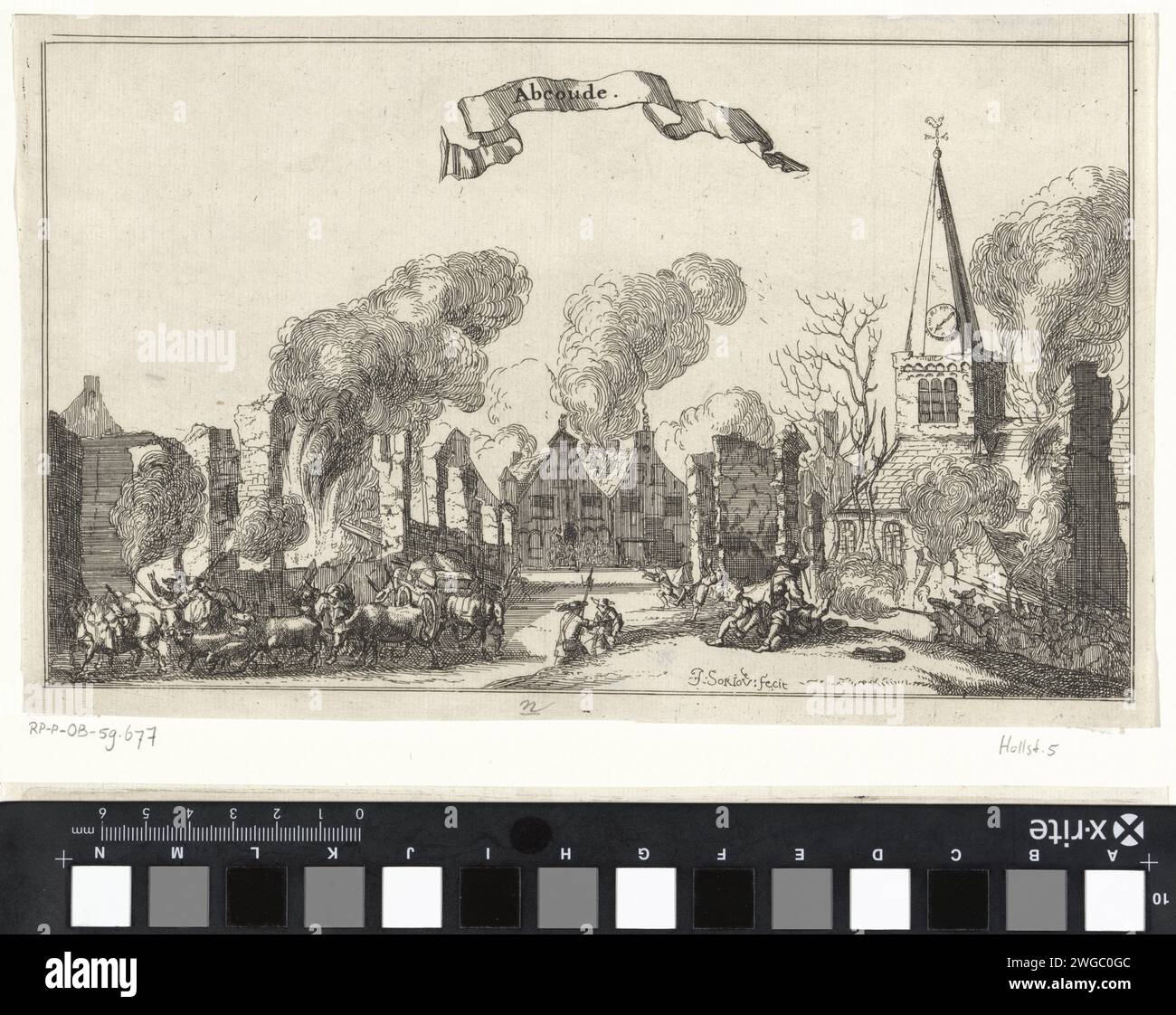 Abcoude, 1672 von den Franzosen zerstört, Isaac Sorious, 1672–1676 ...