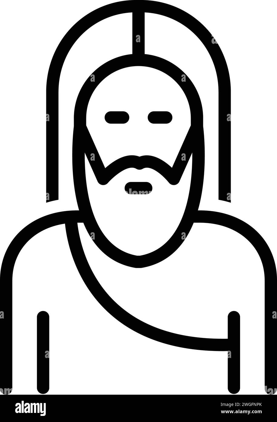 Moses icon vector vectors -Fotos und -Bildmaterial in hoher Auflösung ...