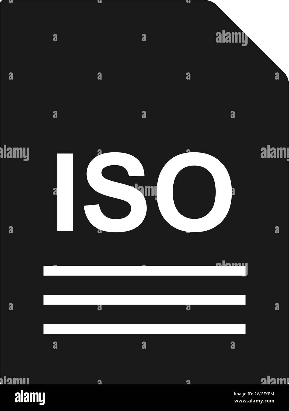 Iso logo design -Fotos und -Bildmaterial in hoher Auflösung – Alamy
