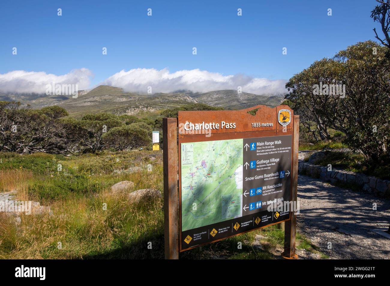 Charlotte Pass, Kosciusko Nationalpark, Main Range Walk und Mt ...