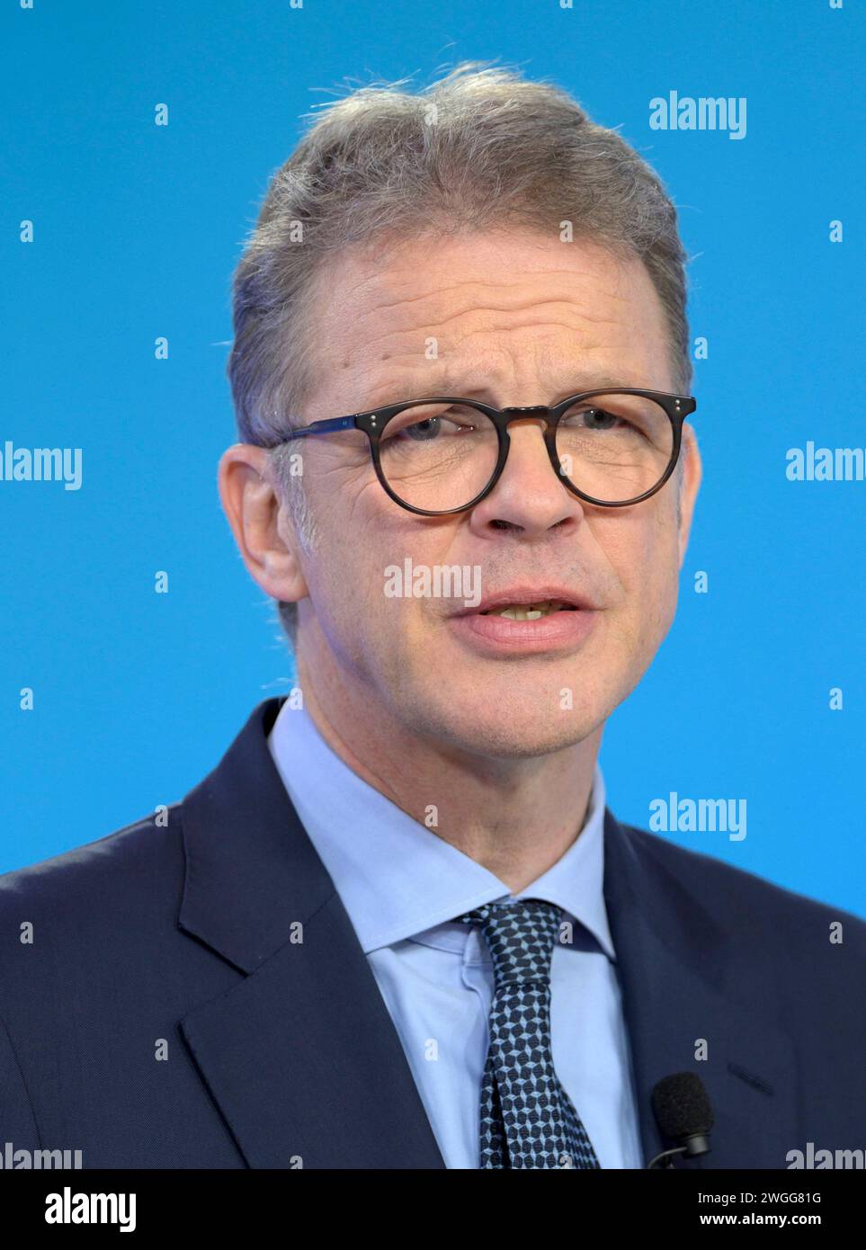 Bilanzpressekonferenz der Deutschen Bank AG am 01.02.2024 : Christian ...