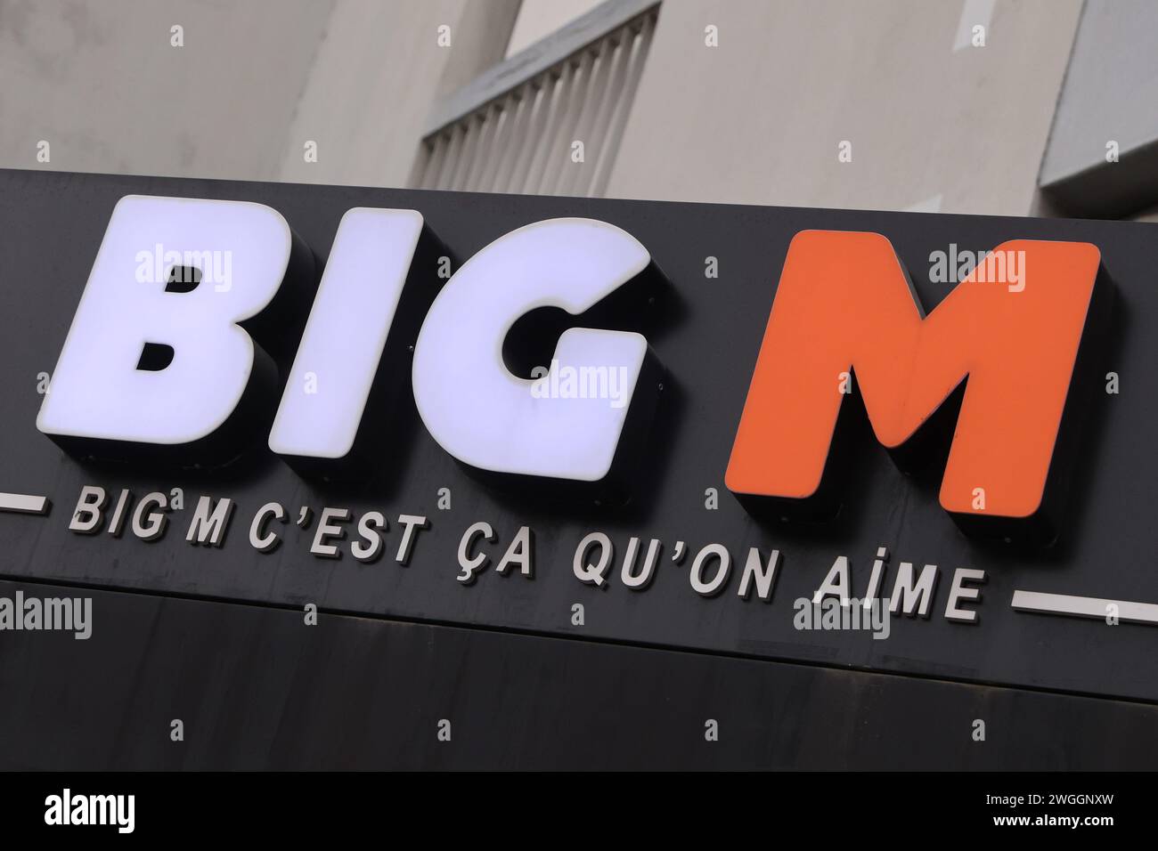 © PHOTOPQR/LE PARISIEN/Ph Lavieille ; SAINT OUEN ; 30/01/2024 ; La Sucess Story BIG M, la Chaine ...