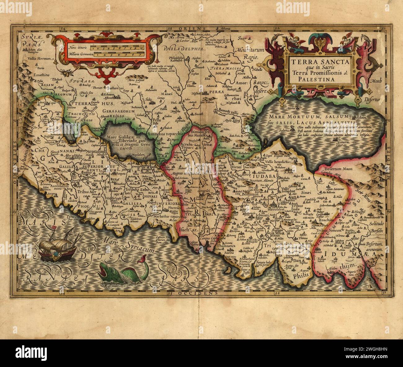 De lisle karte des heiligen landes -Fotos und -Bildmaterial in hoher ...