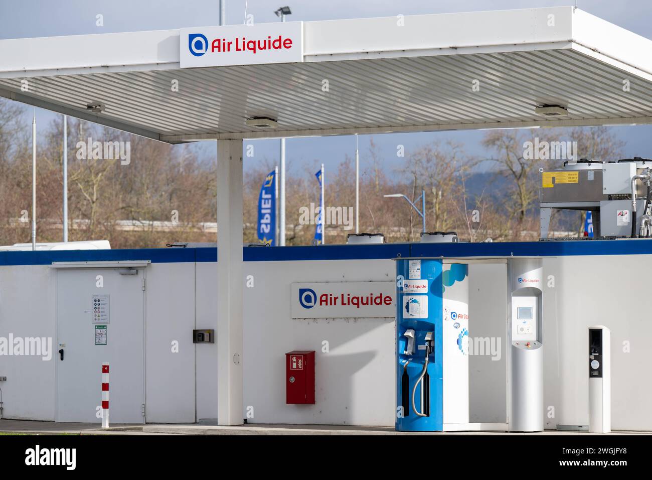 Wasserstoff Tankstelle , Energie, Deutschland, Baden-Württemberg ...