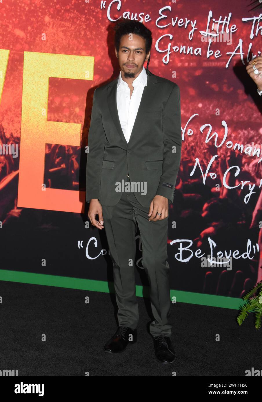 Am 6. Februar 2024 nimmt der Schauspieler Quan-Dajai Henriques am 6 ...