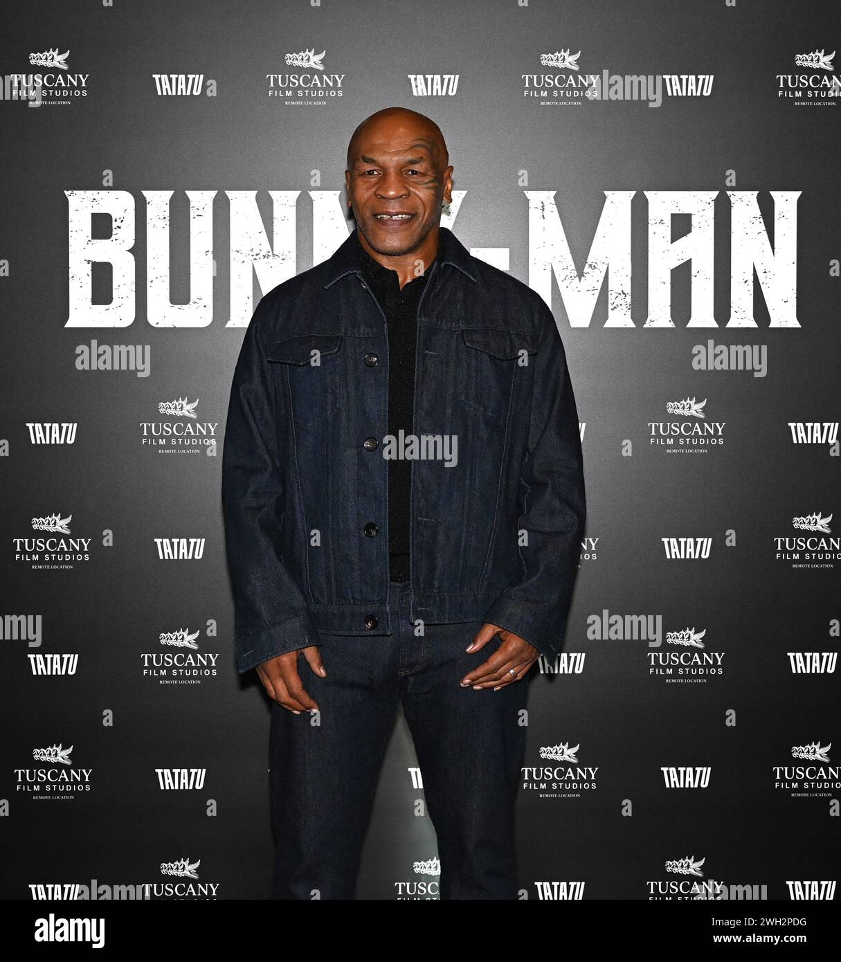 Turin, . Februar 2024. Turin, Italien Mike Tyson Protagonist des Films ...