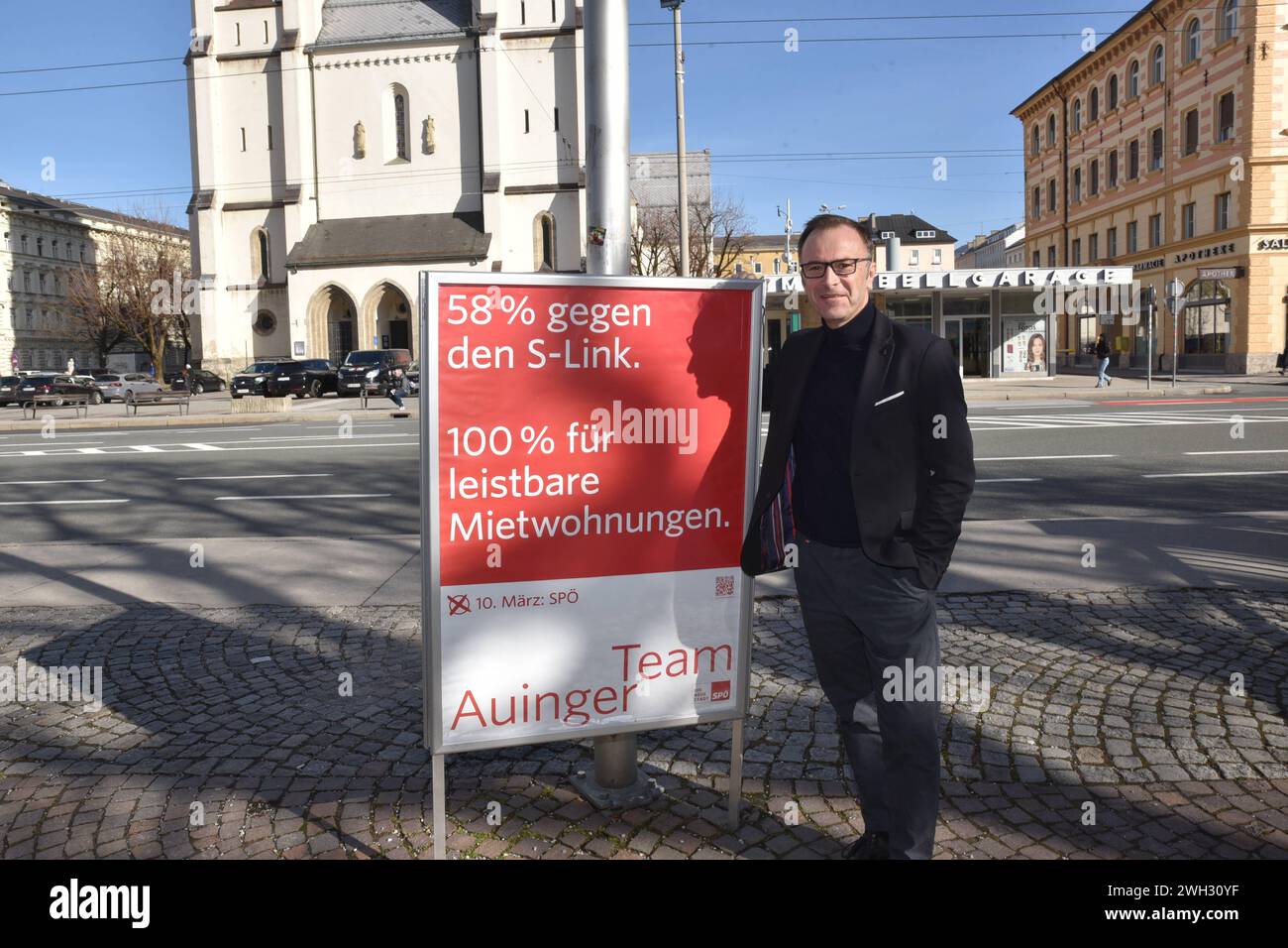 VBgm Bernhard Auinger, SPÖ, Gemeinderatswahl, Wahl Bürgermeister, 2024 ...
