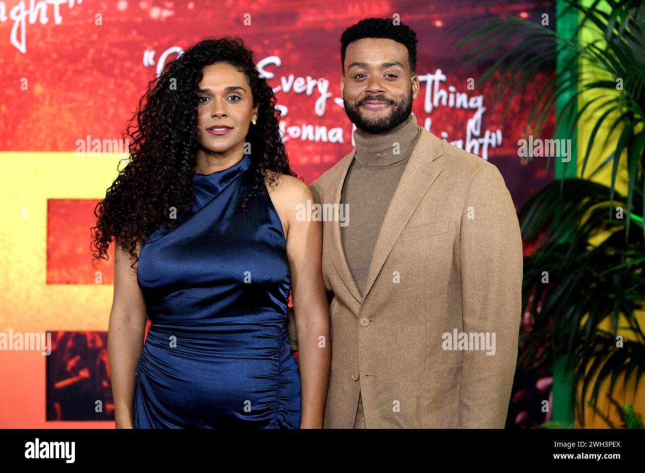 Briana Nicole Henry und Kris Bowers bei der Premiere des Kinofilms Bob ...