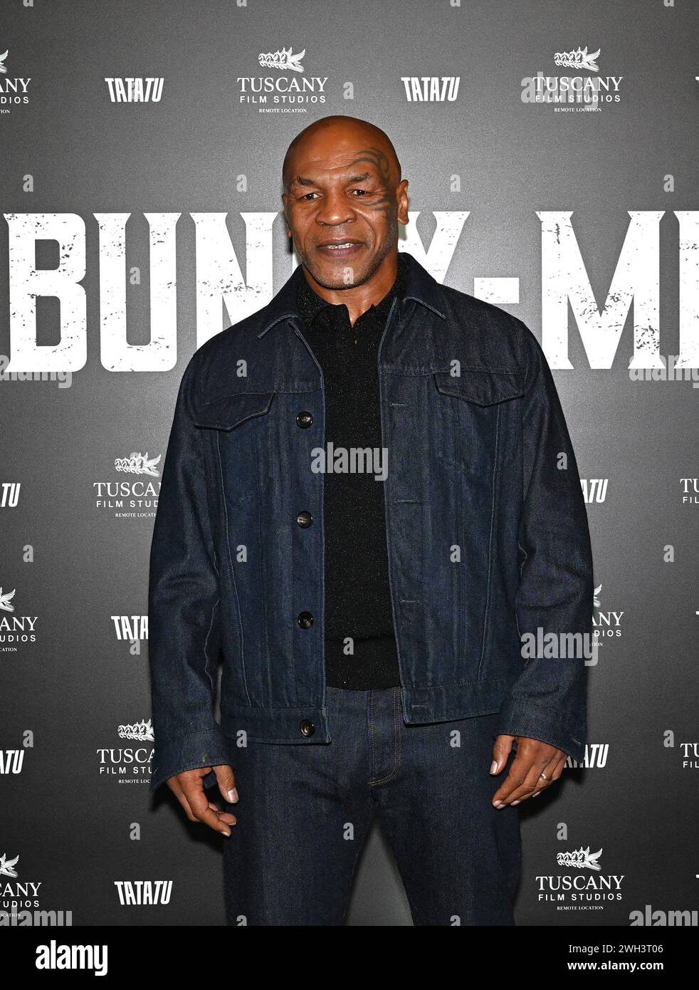 Turin, . Februar 2024. Turin, Italien Mike Tyson Protagonist des Films ...