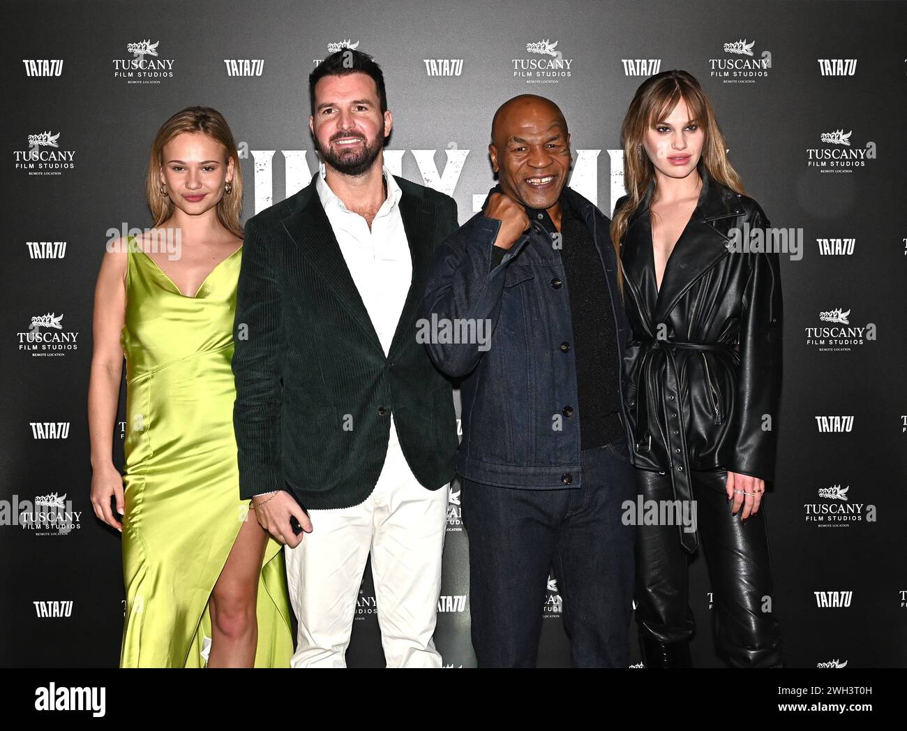 Turin, . Februar 2024. Turin, Italien Mike Tyson Protagonist des Films ...