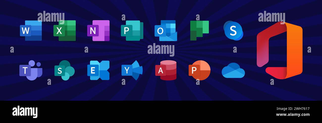 Microsoft Office 365: Word, Excel, OneNote, Sway, PowerPoint, Yammer ...