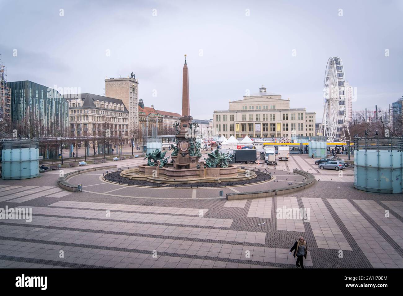 Fan Zone Augustusplatz zur UEFA EURO 2024Ã in Leipzig: Ein zentraler ...