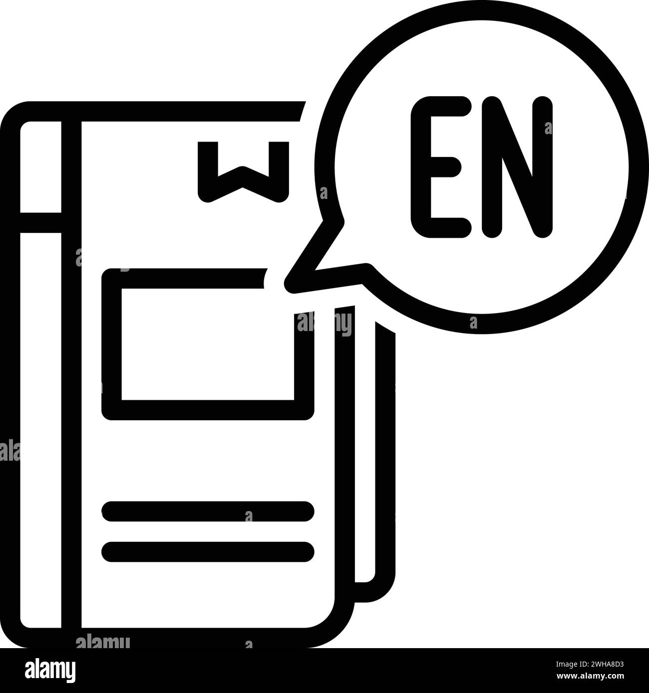 English textbook Stock-Vektorgrafiken kaufen - Alamy