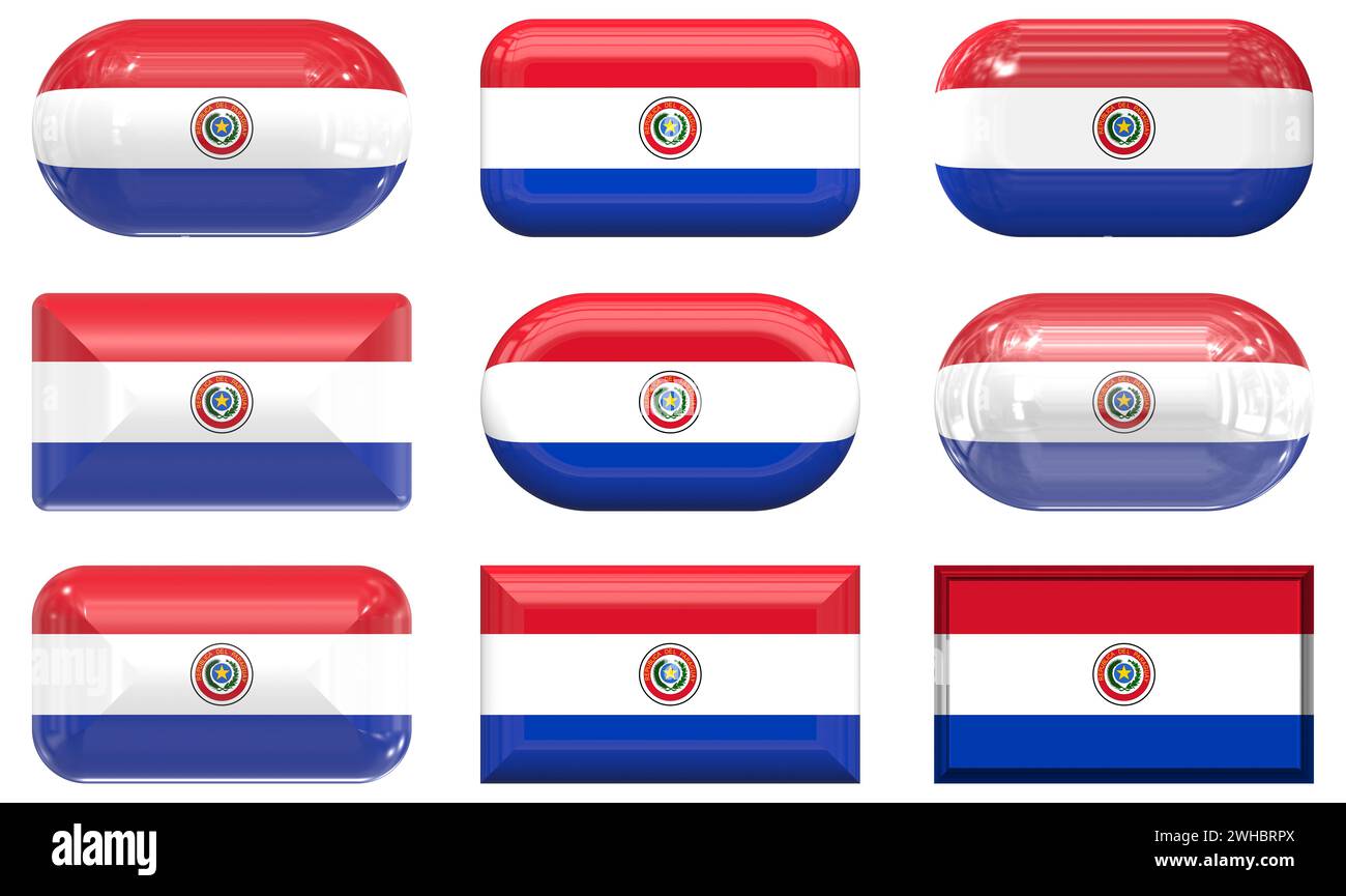 Flag of paraguay -Fotos und -Bildmaterial in hoher Auflösung – Alamy