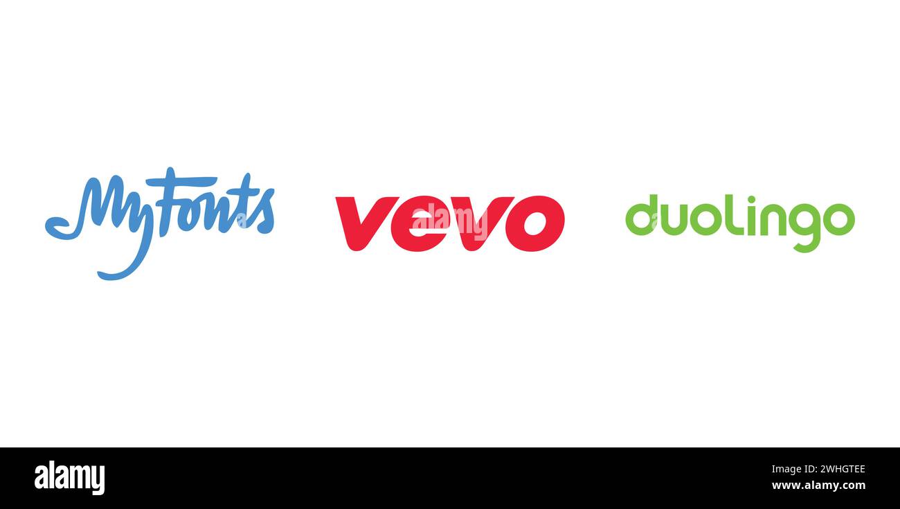 Myfonts Stock-Vektorgrafiken kaufen - Alamy