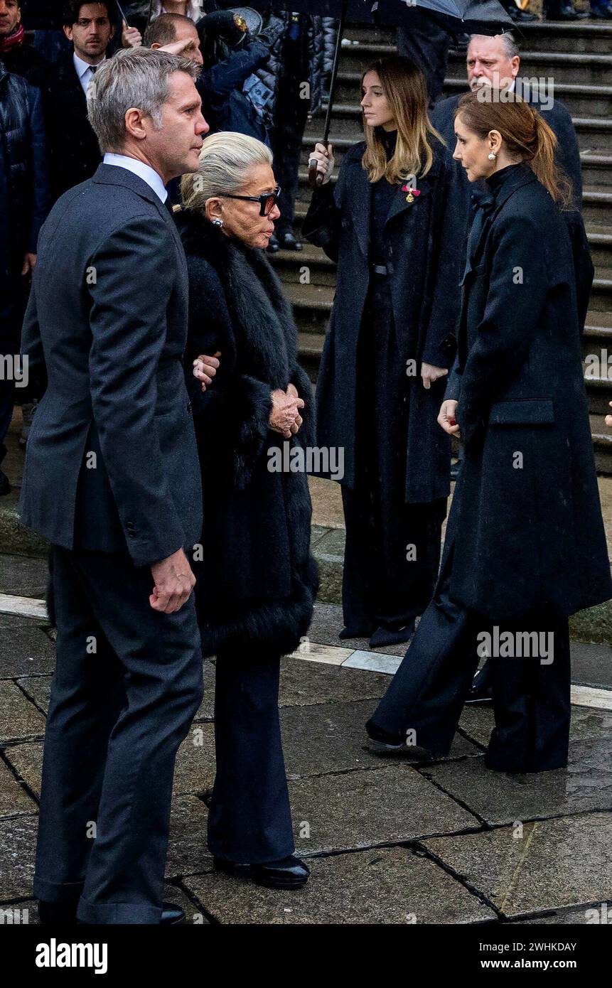 Turin, Italien. Februar 2024. Prinzessin Marina Ricolfi Doria von ...