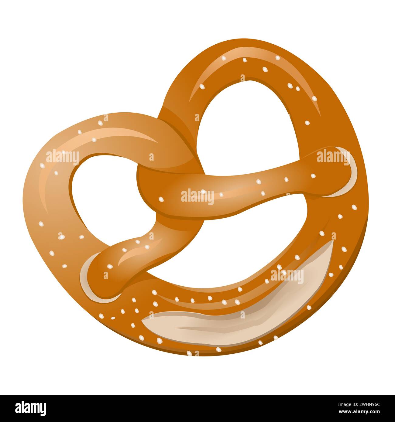 Brezel illustration -Fotos und -Bildmaterial in hoher Auflösung – Alamy