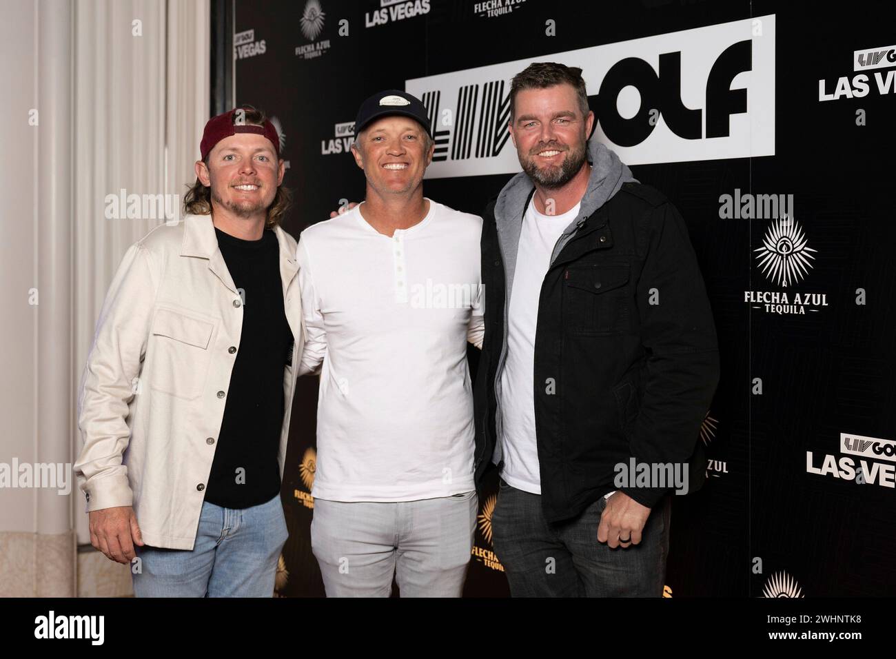 Captain Cameron Smith of Ripper GC, Matt Jones of Ripper GC and Marc ...