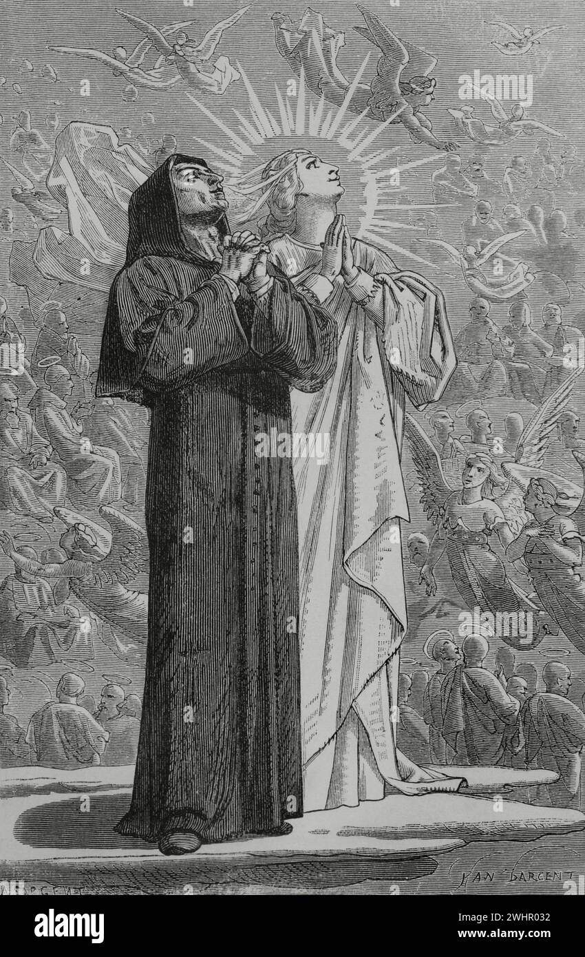 Dante beatrice himmlisches paradies -Fotos und -Bildmaterial in hoher Auflösung – Alamy