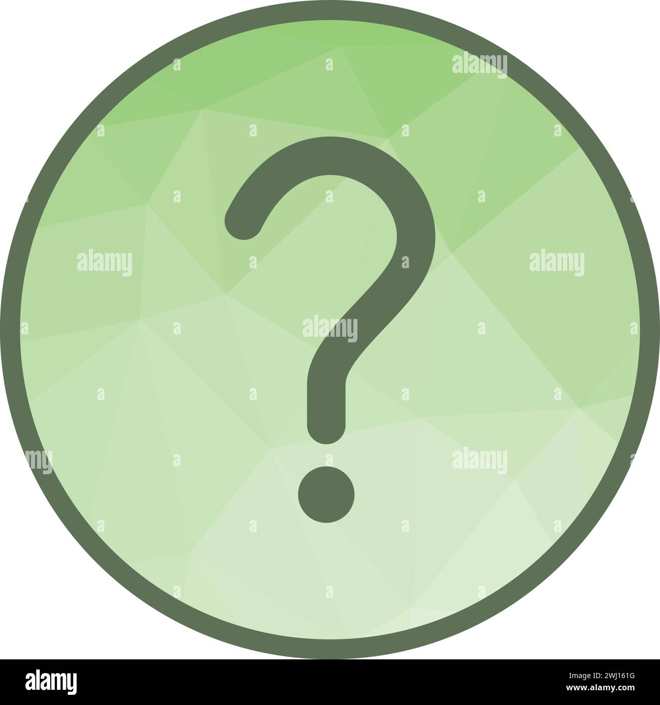 Vektorbild des Fragezeichen-Symbols Stock-Vektorgrafik - Alamy