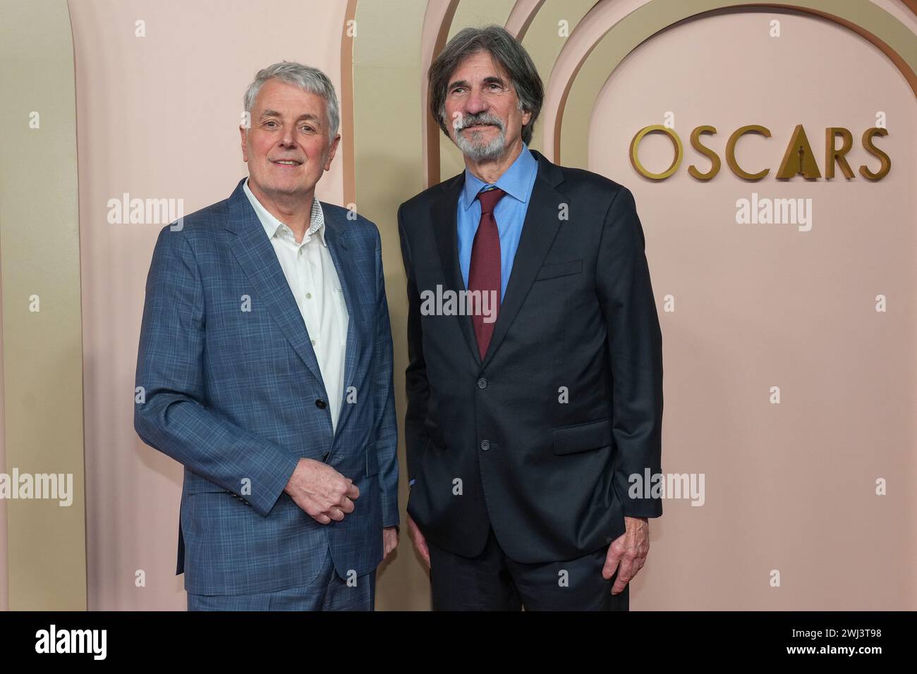Daniel Lupi, left and Jack Fisk arrive at the 96th Academy Awards Oscar ...