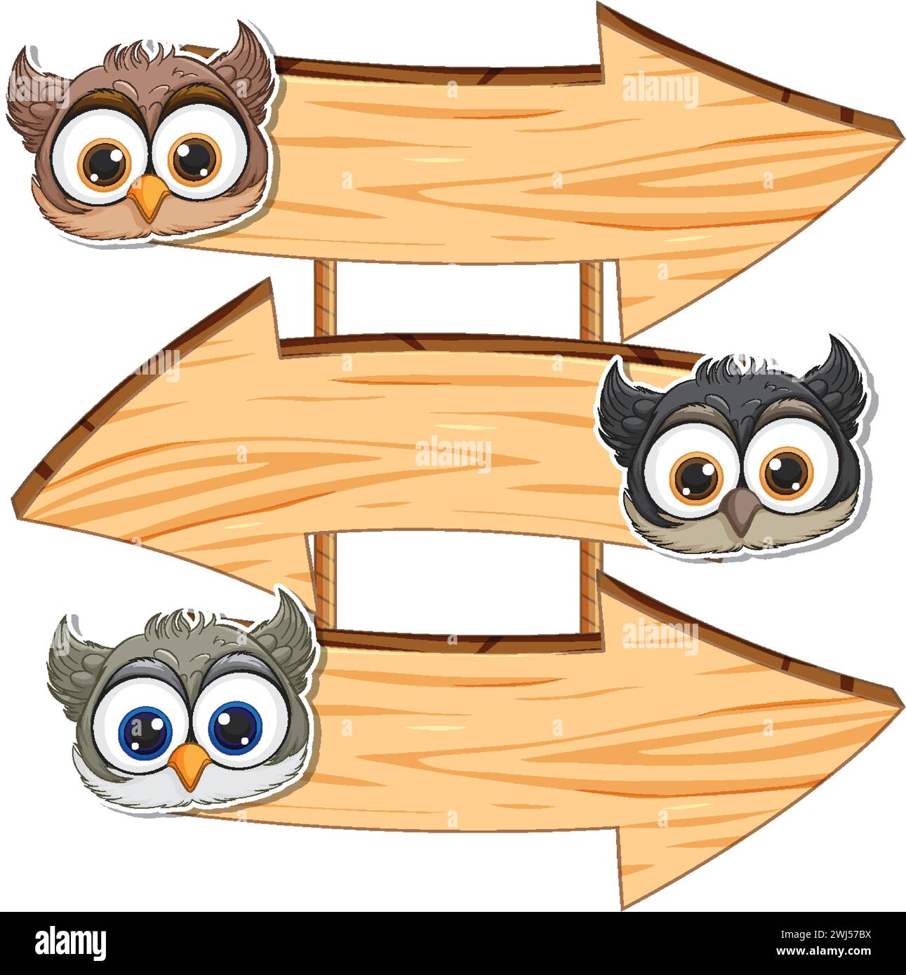 Eulen sitzen auf einem ast Ausgeschnittene Stockfotos und -bilder - Alamy