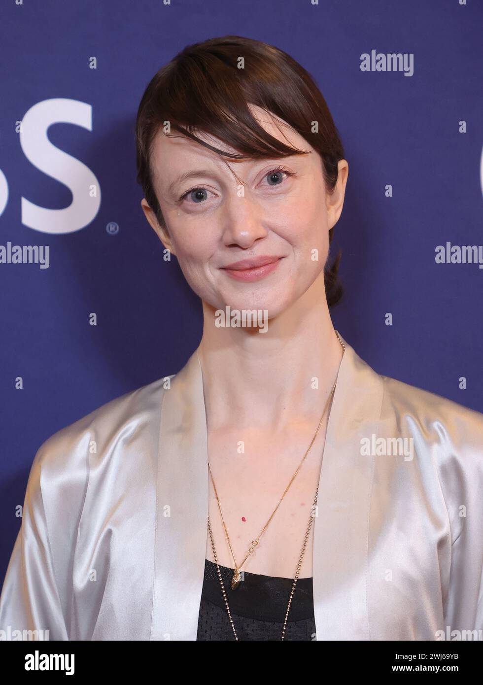 Pasadena, Ca. Februar 2024. Andrea Riseborough, von MEISTERWERK „Alice and Jack“ bei der TCA ...