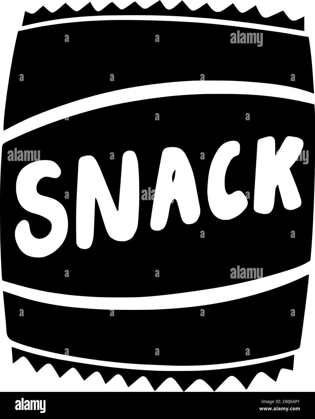 Schwarze Kartoffelsilhouette oder flache Tortilla Illustration von ...