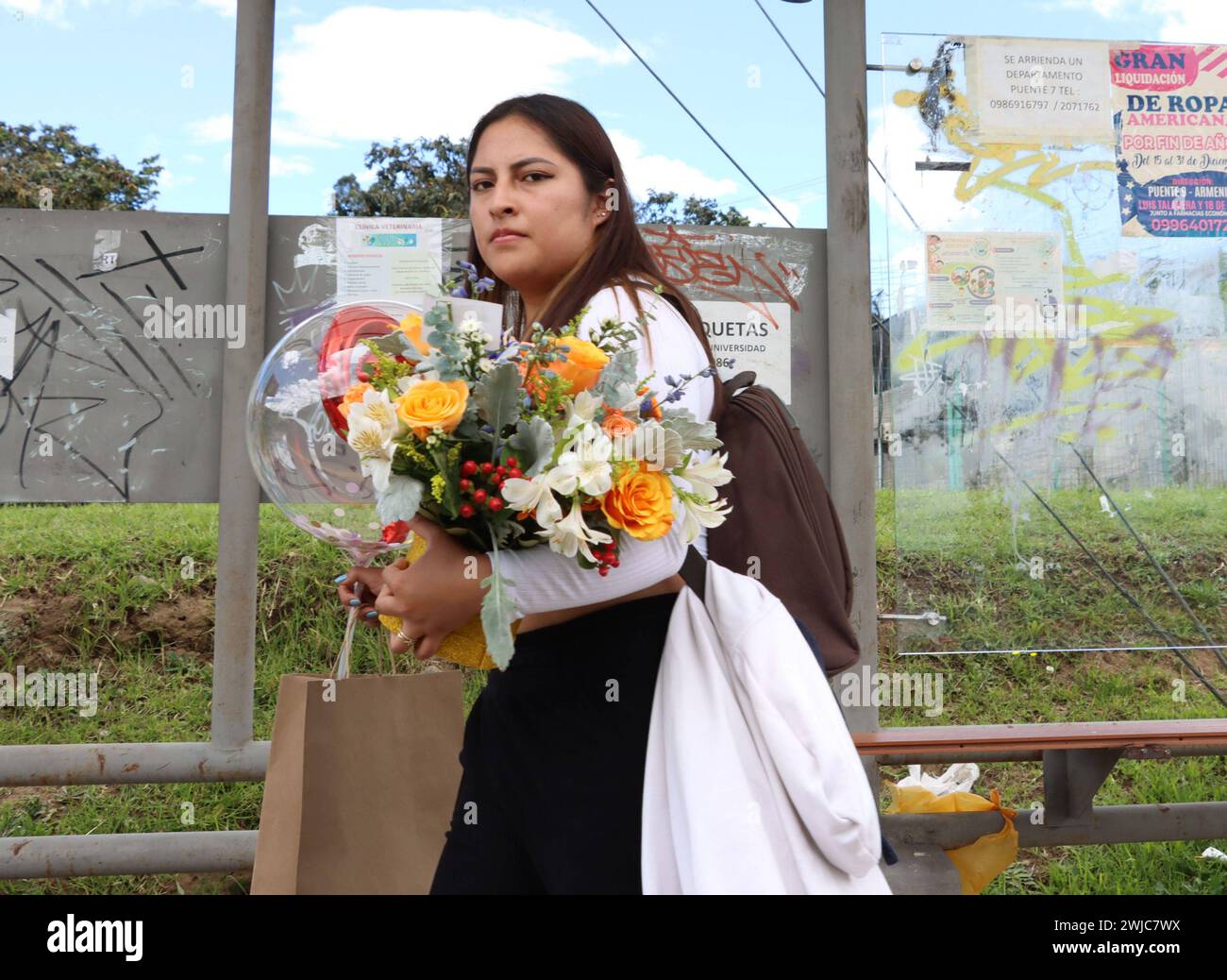 SAN-VALENTIN Quito, miÃ rcoles 14 de febrero del 2024 Las flores y regalos protagonistas en el ...