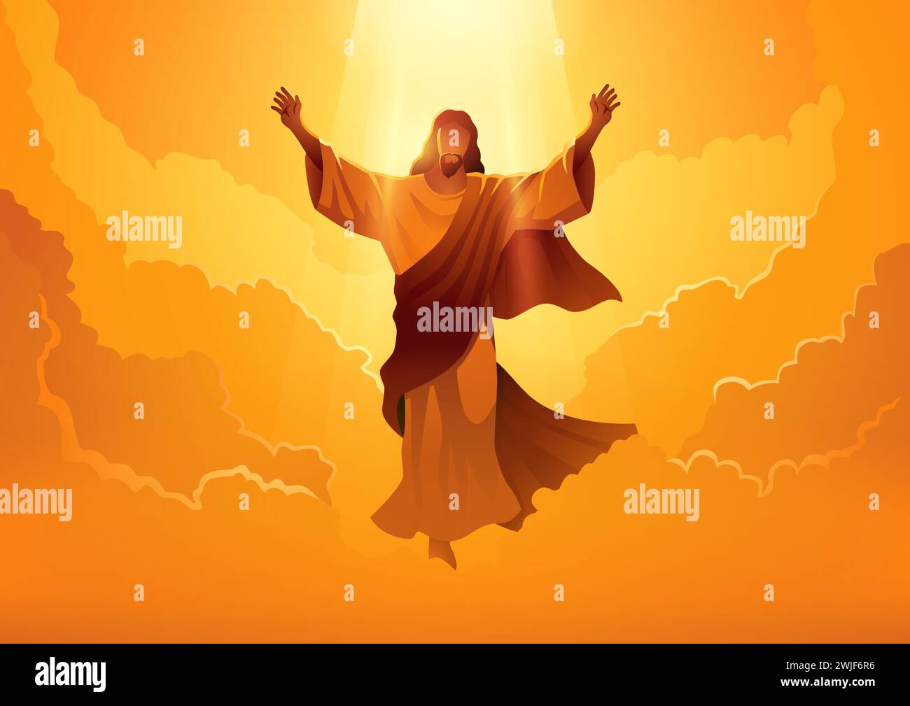 Jesus christus segen Stock-Vektorgrafiken kaufen - Alamy