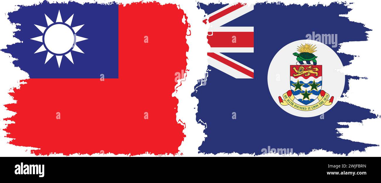 Taiwan und kaimaninseln Stock-Vektorgrafiken kaufen - Alamy