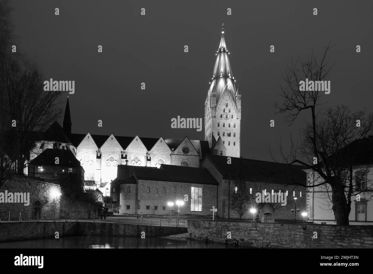 Liborius kirche Schwarzweiß-Stockfotos und -bilder - Alamy