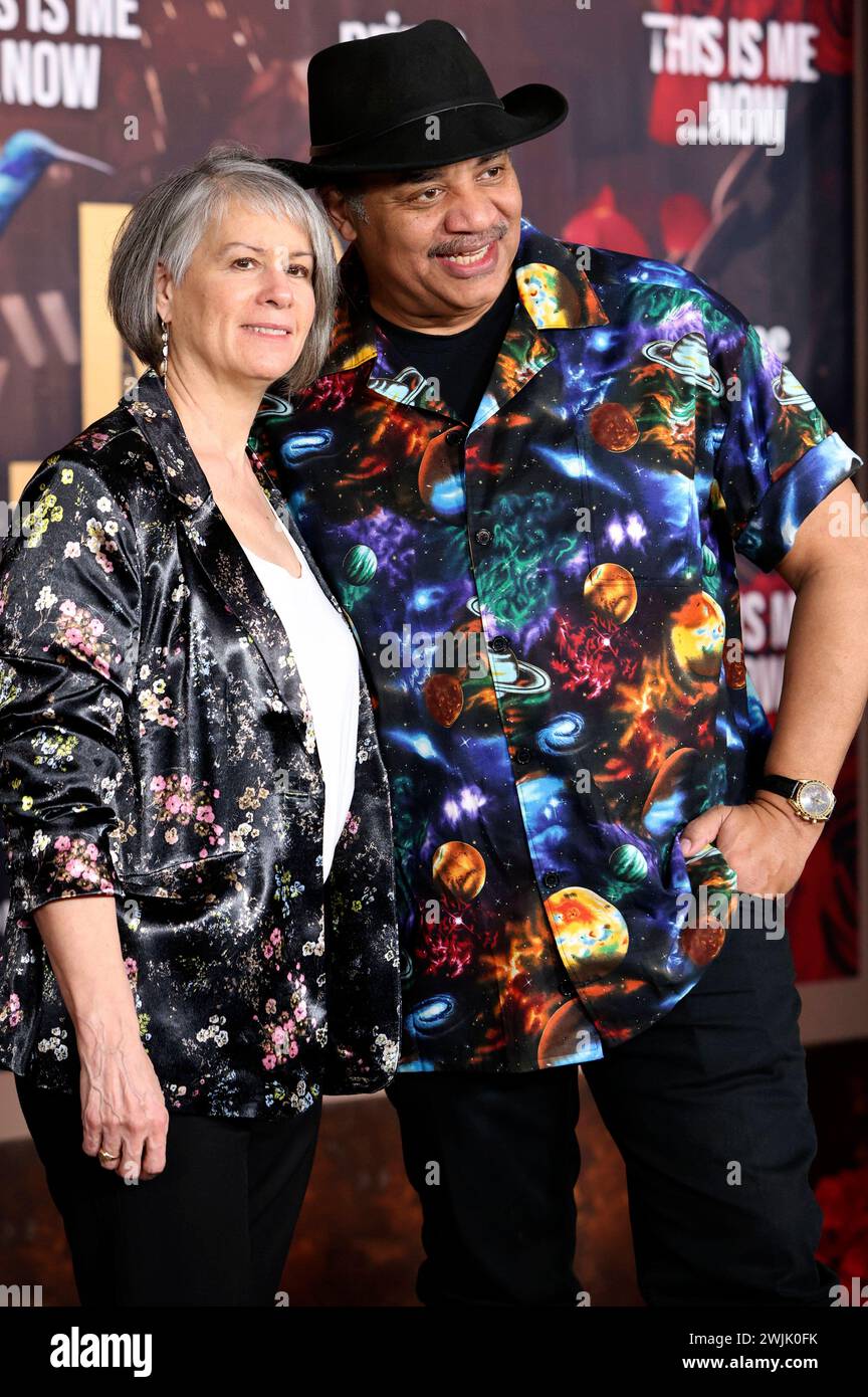 Neil de Grasse Tyson mit Ehefrau Alice Young bei der Premiere des ...