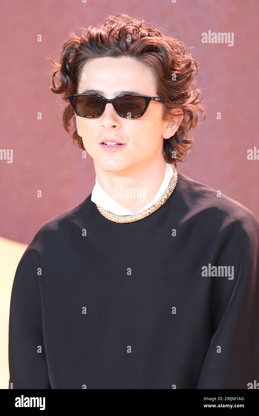 Timothee Chalamet, Warner Bros. Pictures & Legendary Present the World ...
