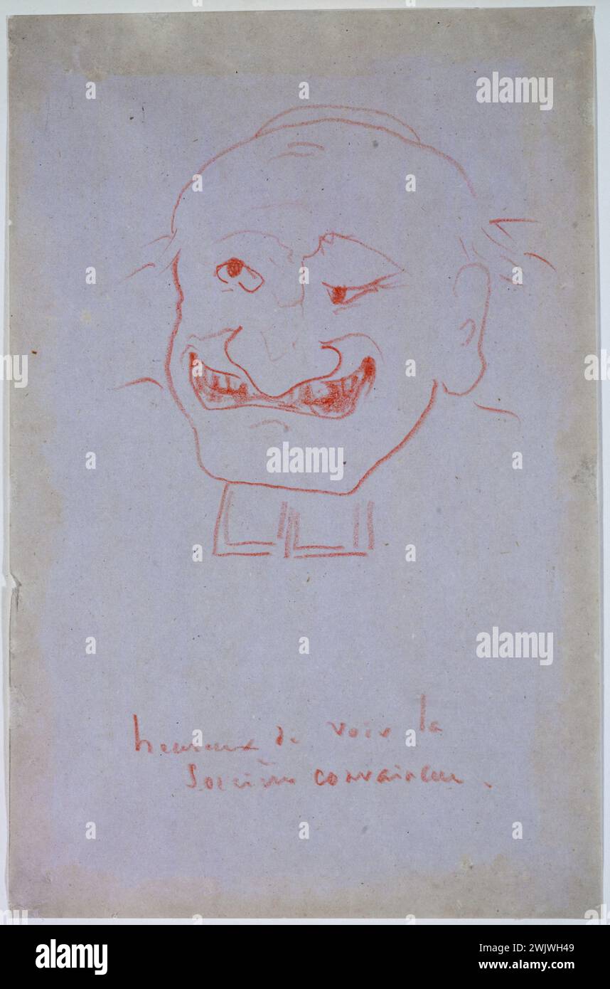 Victor Hugo (1802-1885). Das Gedicht der Hexe, Serie 'Folter ...