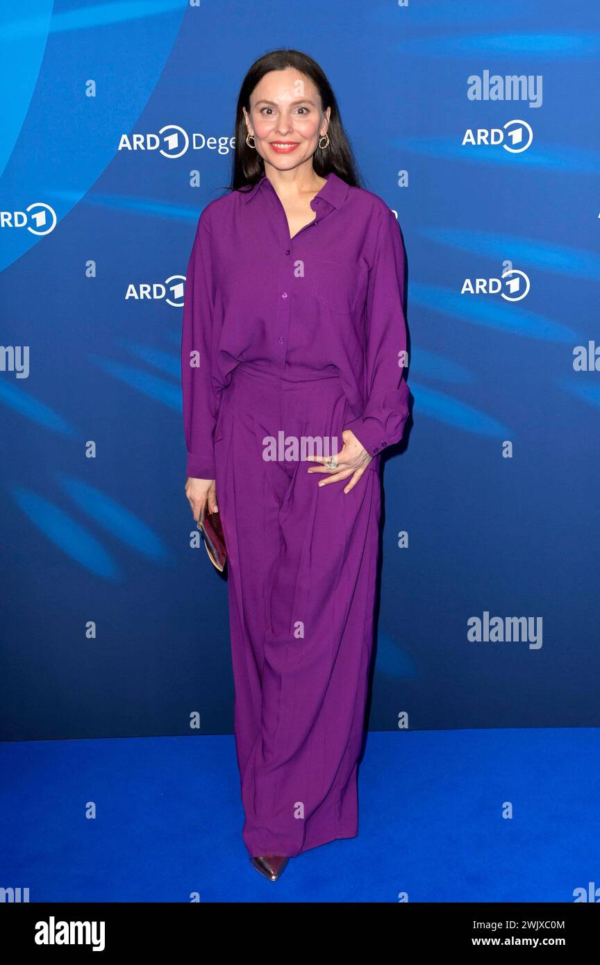 Mina Tander bei der ARD Blue Hour 2024 im Rahmen der Berlinale 2024 im ...