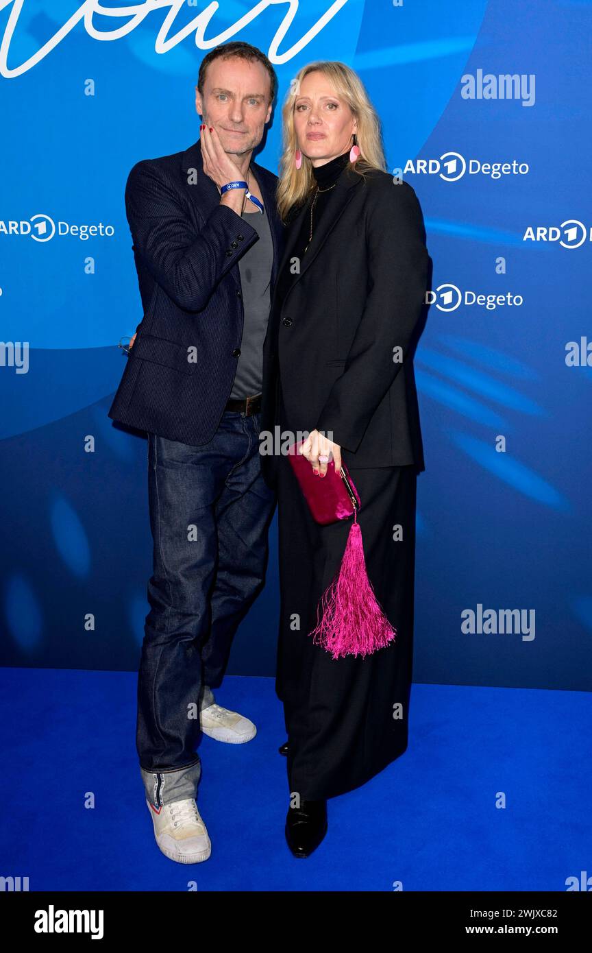 Mark Waschke und Anna Schudt bei der ARD Blue Hour 2024 im Rahmen der ...